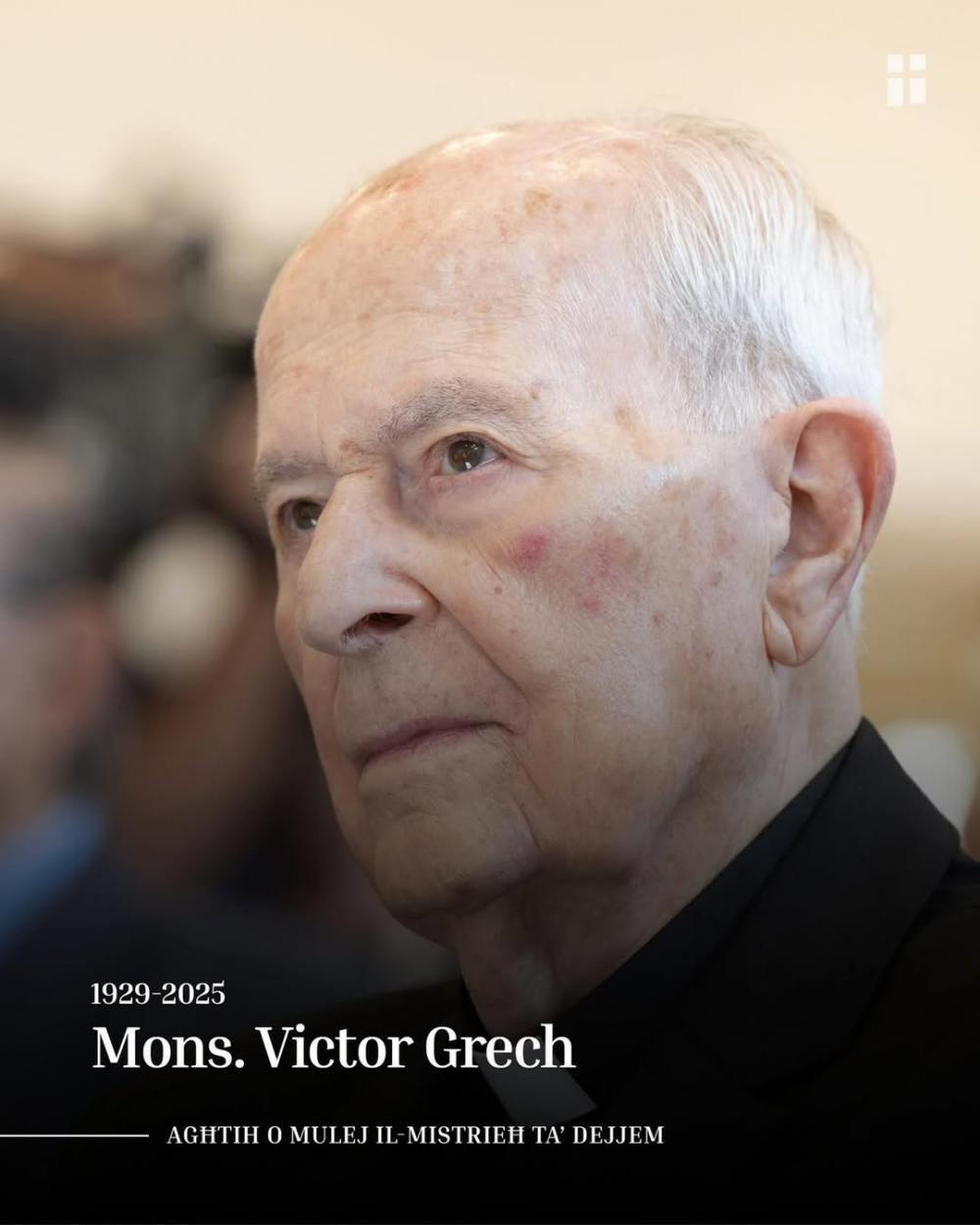 Mons Victor Grech - RIP.com.mt